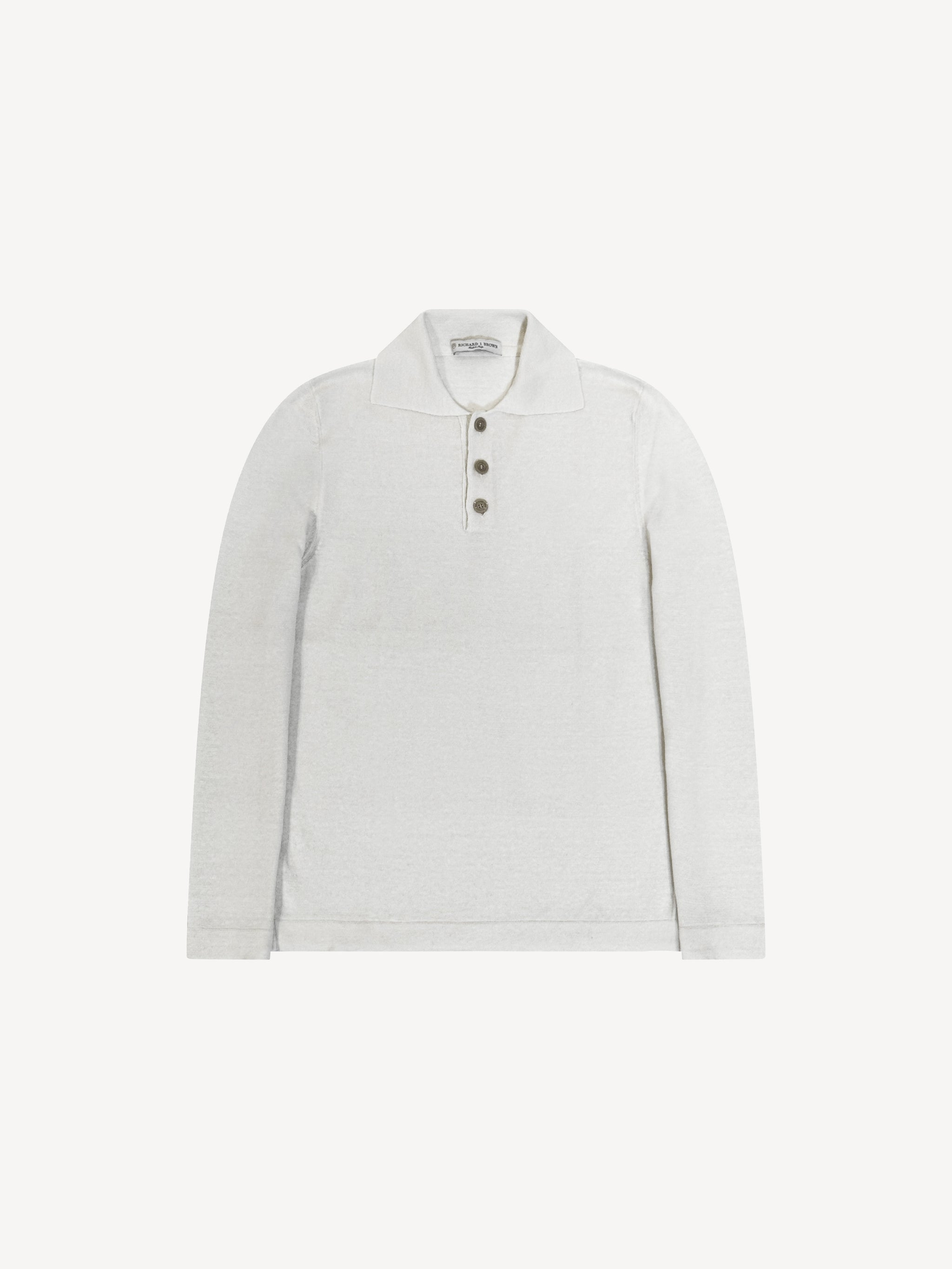 Nathan Long-sleeved polo shirt